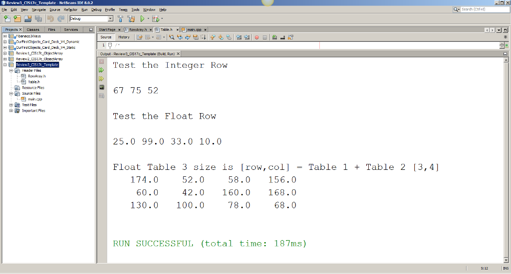 Solved Need C++ Help. Need to make .h files for these two | Chegg.com
