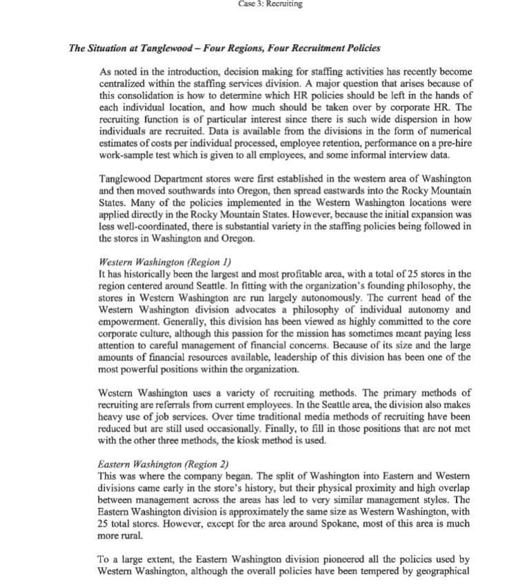 Solved APPENDIX B: RECRUITING YIELD DATA | Chegg.com