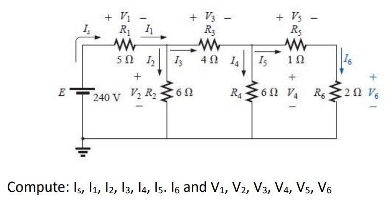Solved Compute: \\( I_{5}, I_{1}, I_{2}, I_{3}, I_{4}, I_{5} | Chegg.com