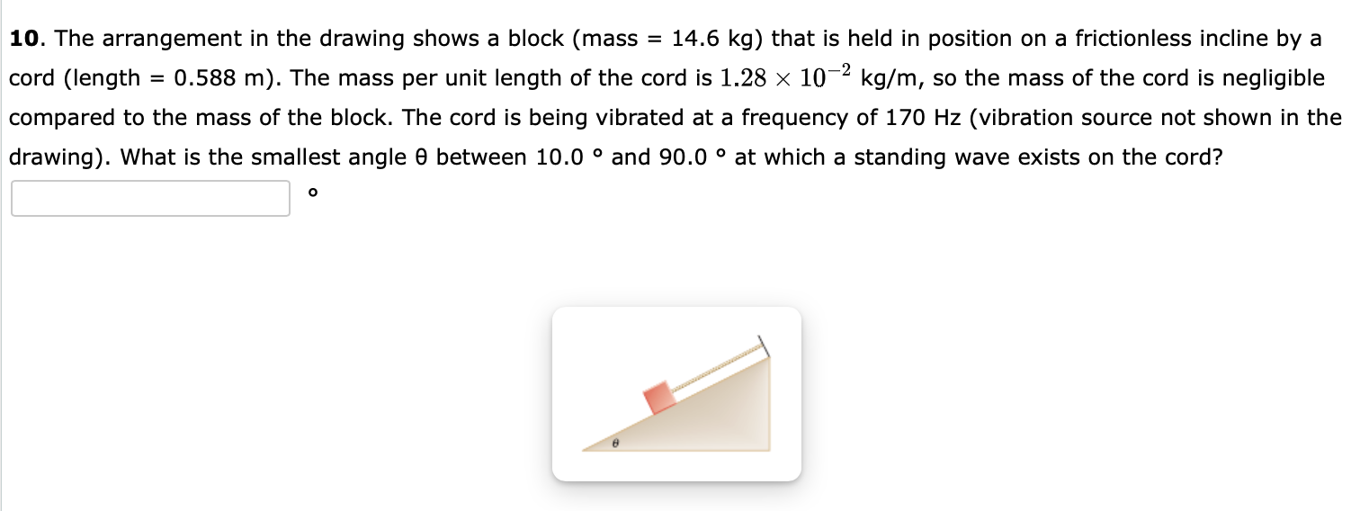 Solved The arrangement in the drawing shows a block (mass | Chegg.com