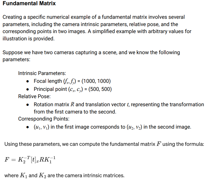 Fundamental MatrixCreating a specific numerical | Chegg.com