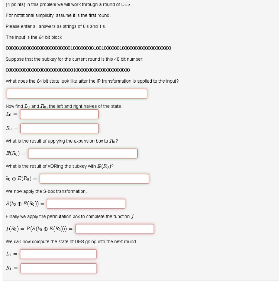 Solved can you help solve (4 ﻿points) ﻿In this problem we | Chegg.com