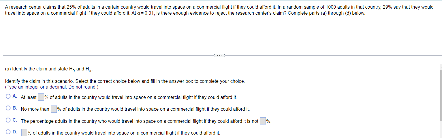 Solved travel into space on a commercial flight if they | Chegg.com