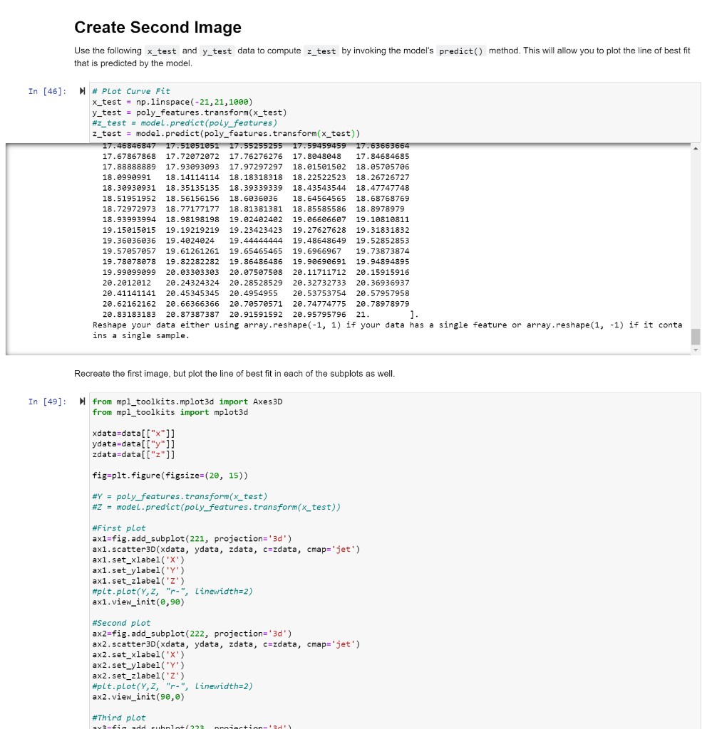 Solved Please help! I tried to reshape my array but getting | Chegg.com