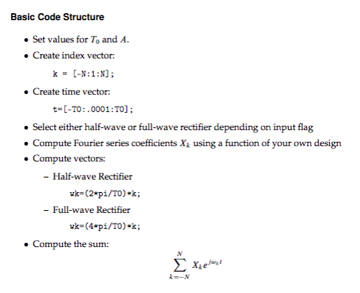 Experiment Task Write a MATLAB program to synthesize | Chegg.com