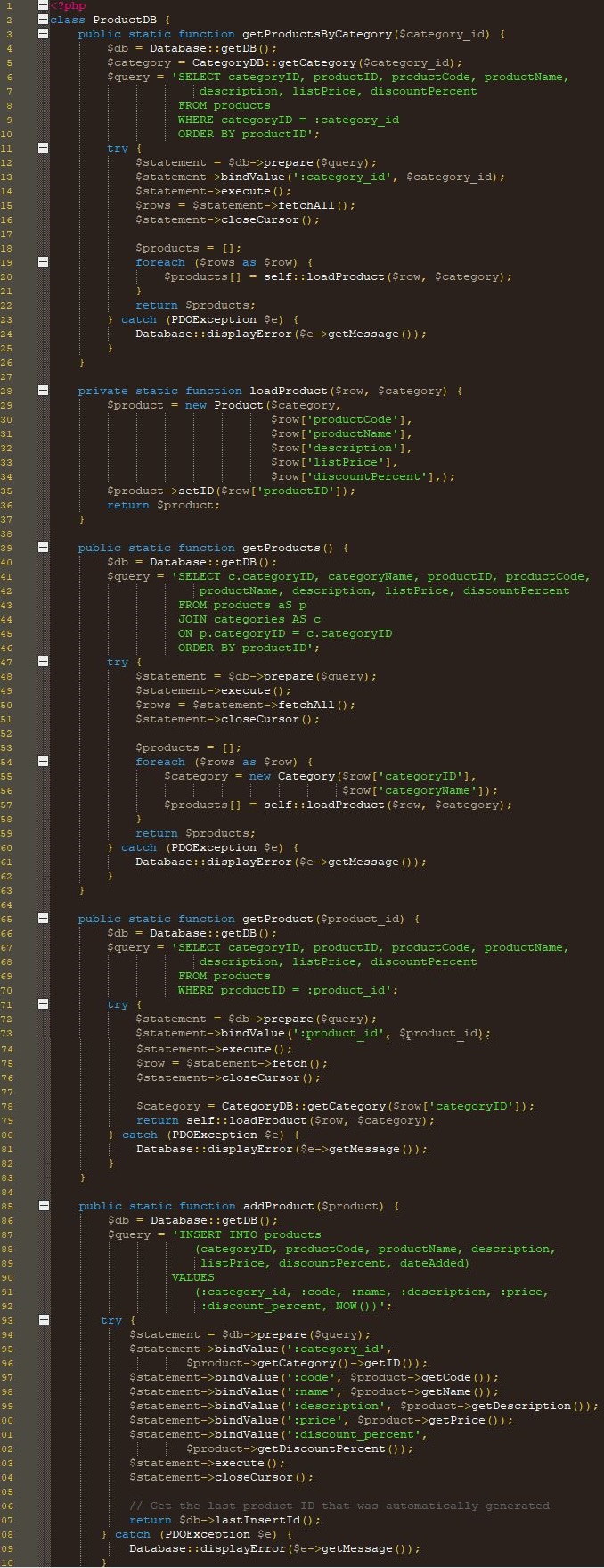 Solved CODE :PHP Modify the code so that instead of | Chegg.com