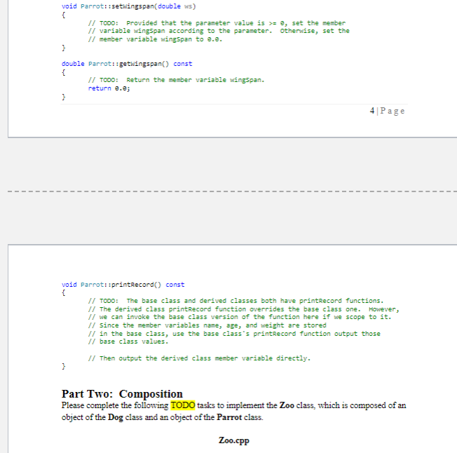 C++ Download given code. Create a new project and out | Chegg.com