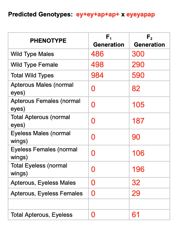 Solved What would be the phenotypic ratio in the F1 | Chegg.com