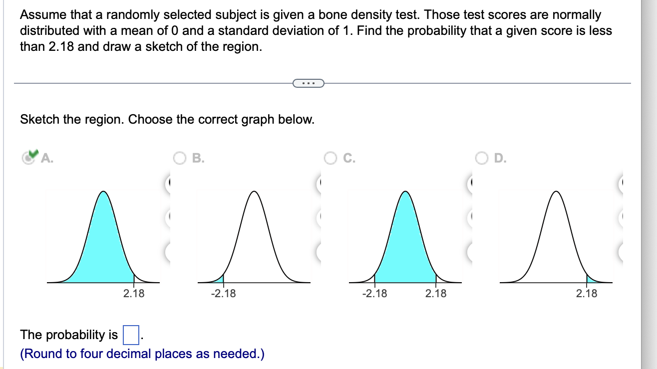 Solved Assume that a randomly selected subject is given a | Chegg.com