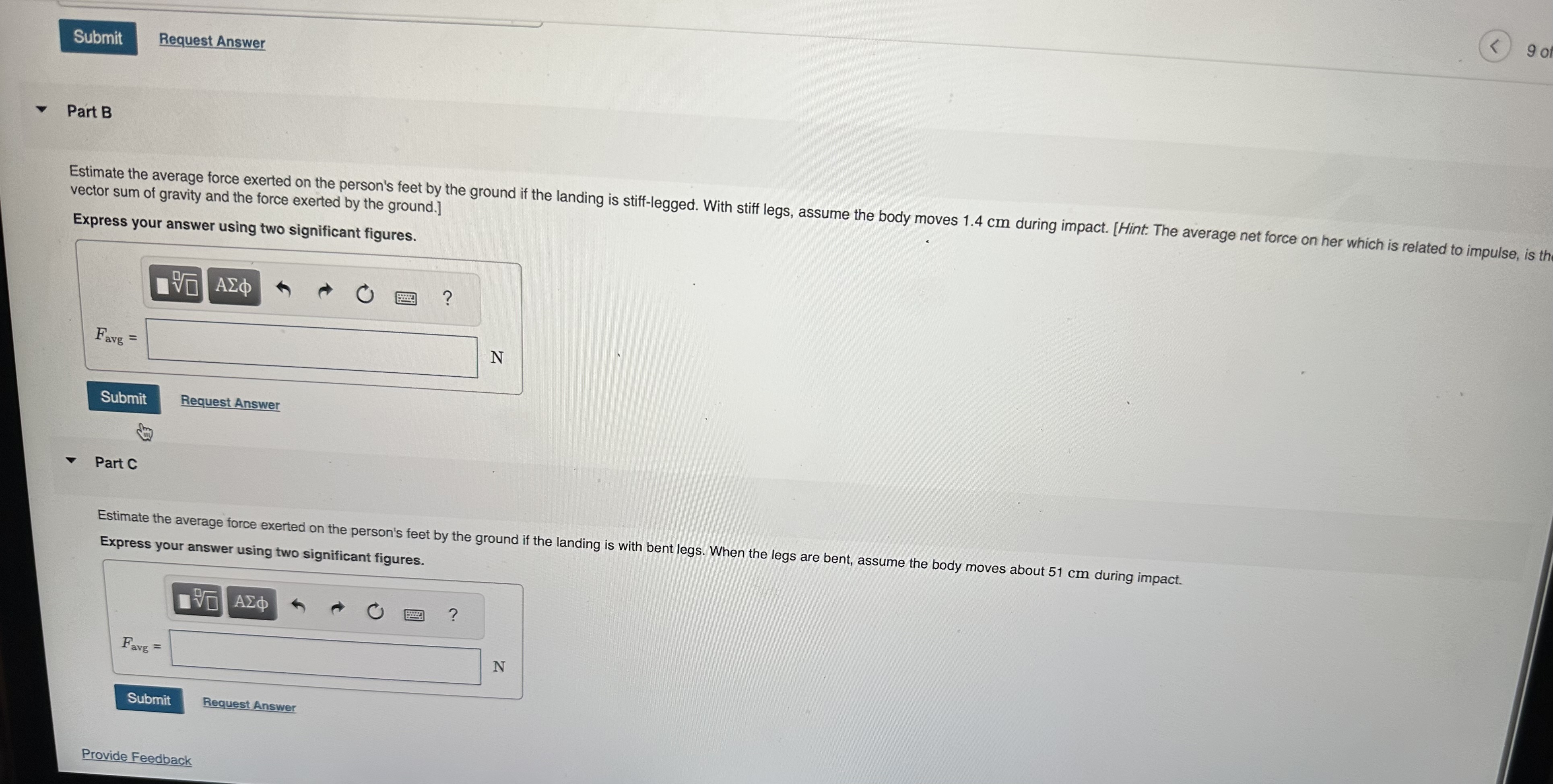Solved Request Answer Part B Express your answer using two | Chegg.com