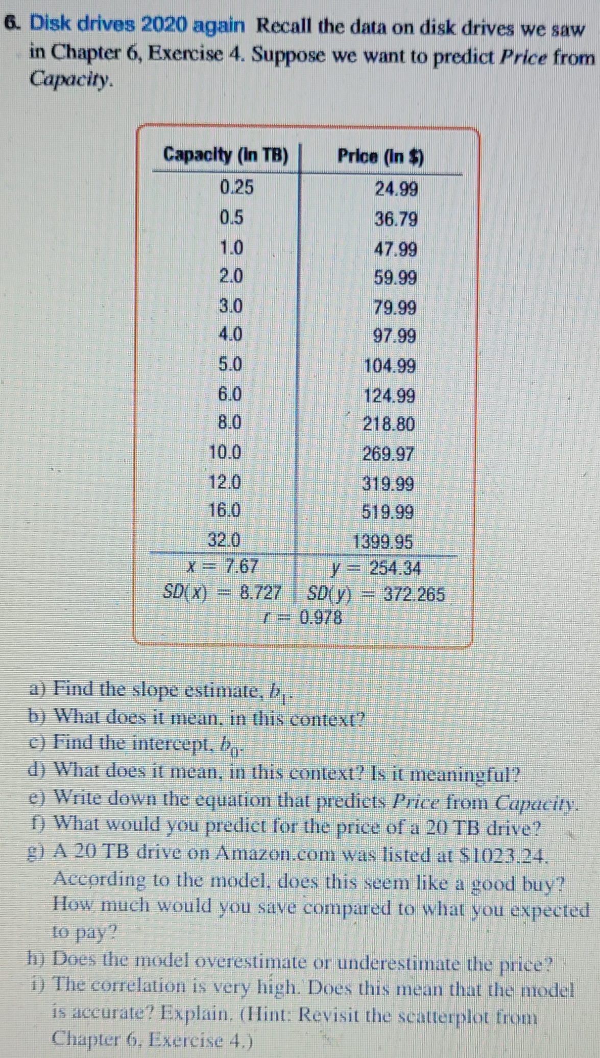 Solved 6. Disk drives 2020 again Recall the data on disk | Chegg.com