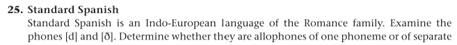 25. Standard Spanish Standard Spanish is an | Chegg.com