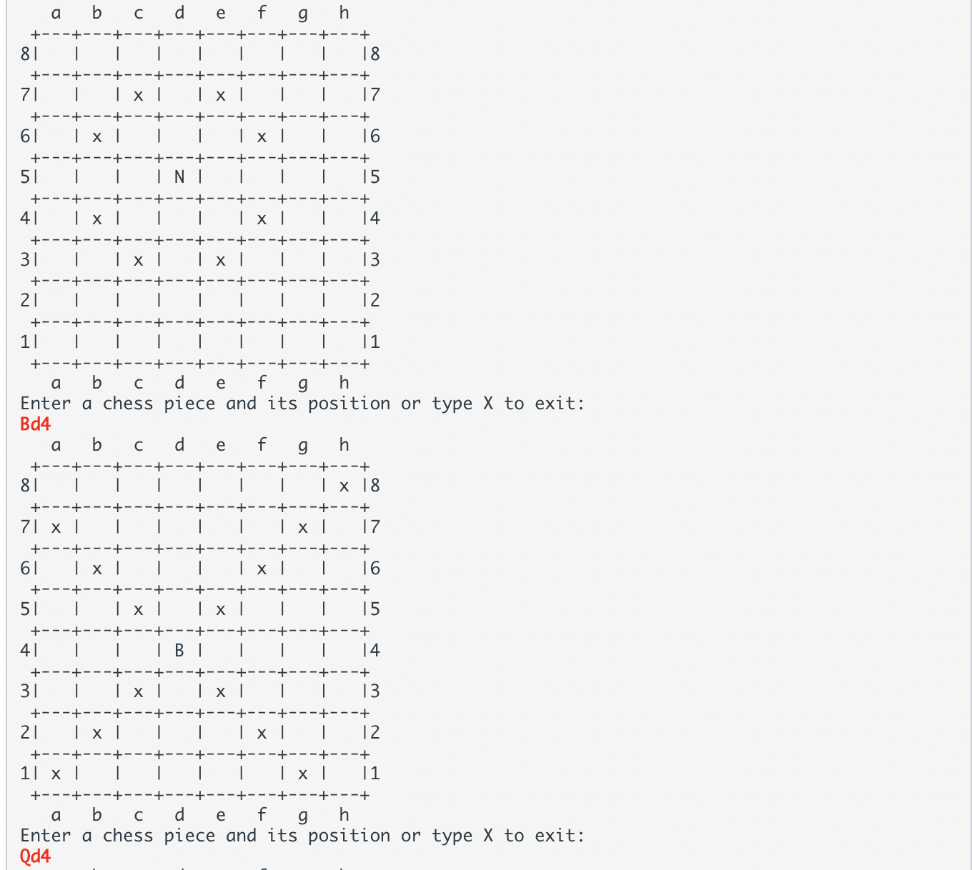 Solved PA 5. Chess Topics 1. Classes 2. Methods 3. Data | Chegg.com