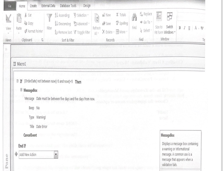 Creating a Date Validation Macro 1. Open the file, | Chegg.com