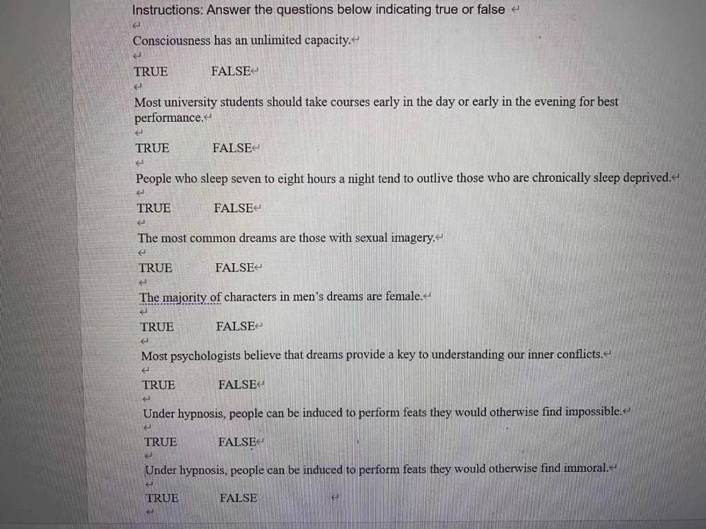 Solved Instructions: Answer the questions below indicating | Chegg.com