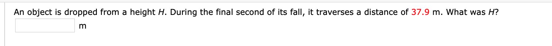Solved An Object Is Dropped From A Height H During The
