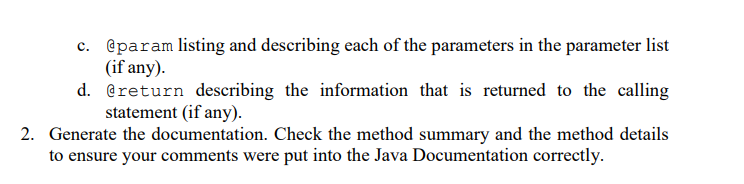 Solved Chapter 5 Lab Methods Lab Objectives . Be able to | Chegg.com