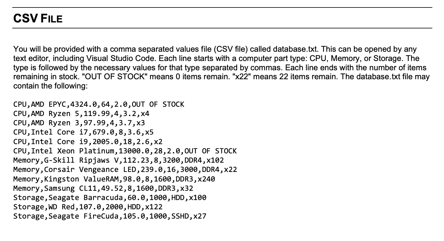 Solved In Assignment Part 1, OO Design, you will work in | Chegg.com