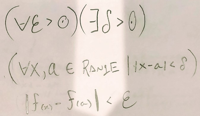 Solved Real Analysis with Quantifies Proof on Uniform | Chegg.com