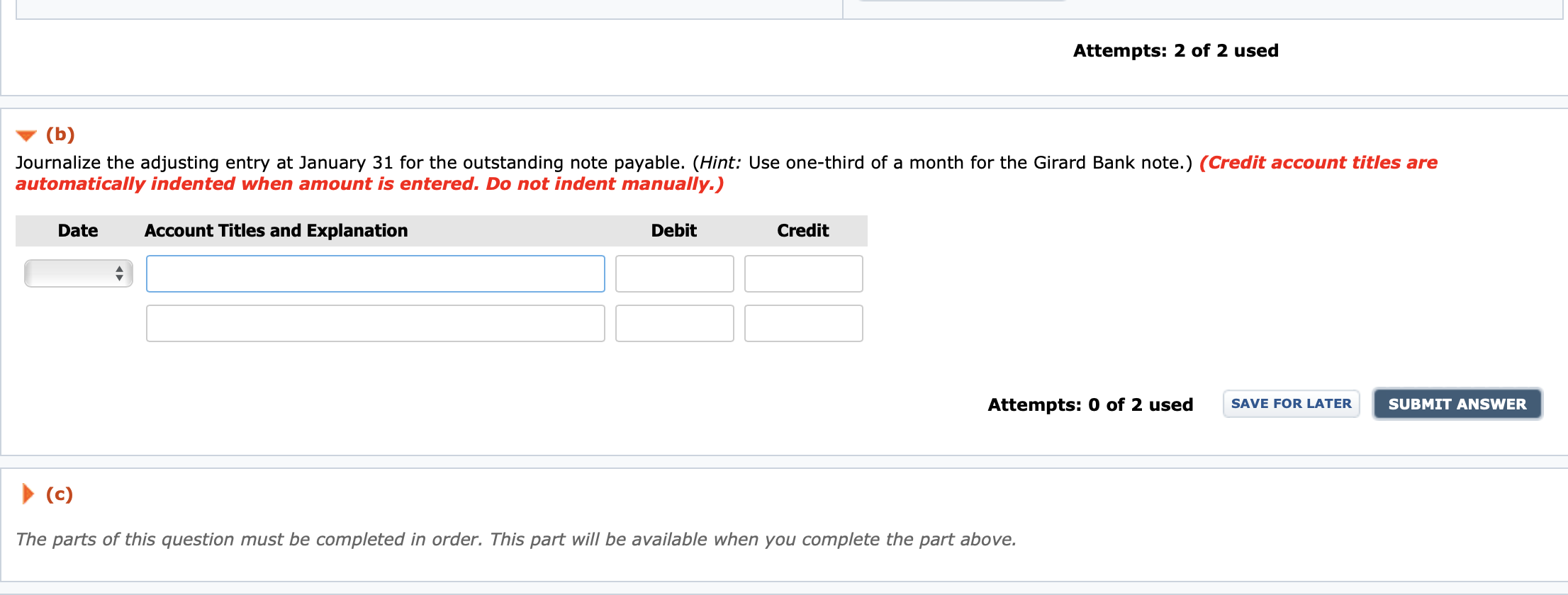 Solved Problem 10-1A (Part Level Submission) On January 1, | Chegg.com