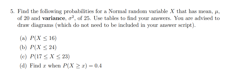 Solved 1. The continuous random variable X has pdf given by | Chegg.com