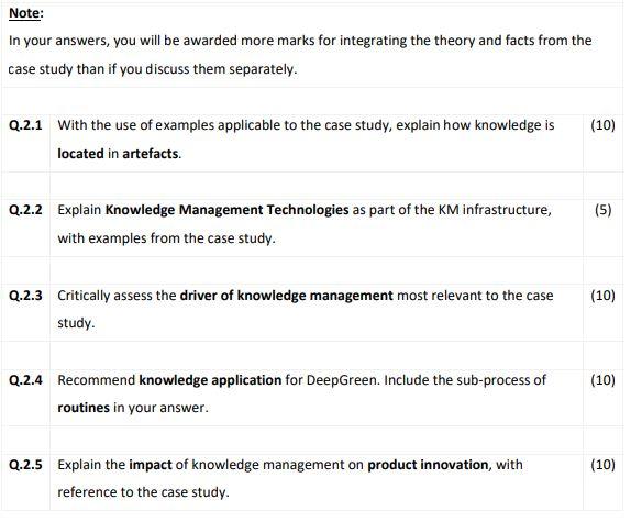 Question 2 (Marks: | Chegg.com
