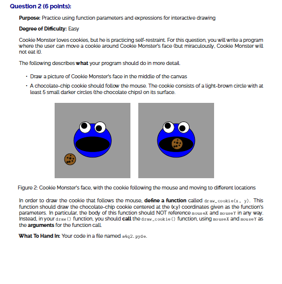 Solved Question 2 (6 points): Purpose: Practice using | Chegg.com