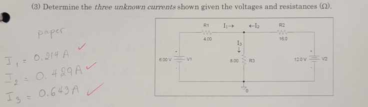 Solved Please walk through the steps to determine the three | Chegg.com