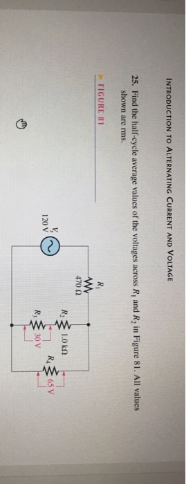 Solved INTRODUCTION TO ALTERNATING CURRENT AND VOLTAGE 25. | Chegg.com