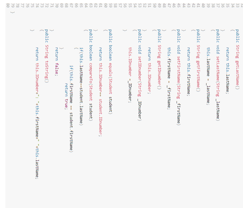 Solved - Creating and using Objects and Comparable types - | Chegg.com