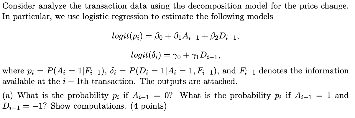 Consider analyze the transaction data using the | Chegg.com