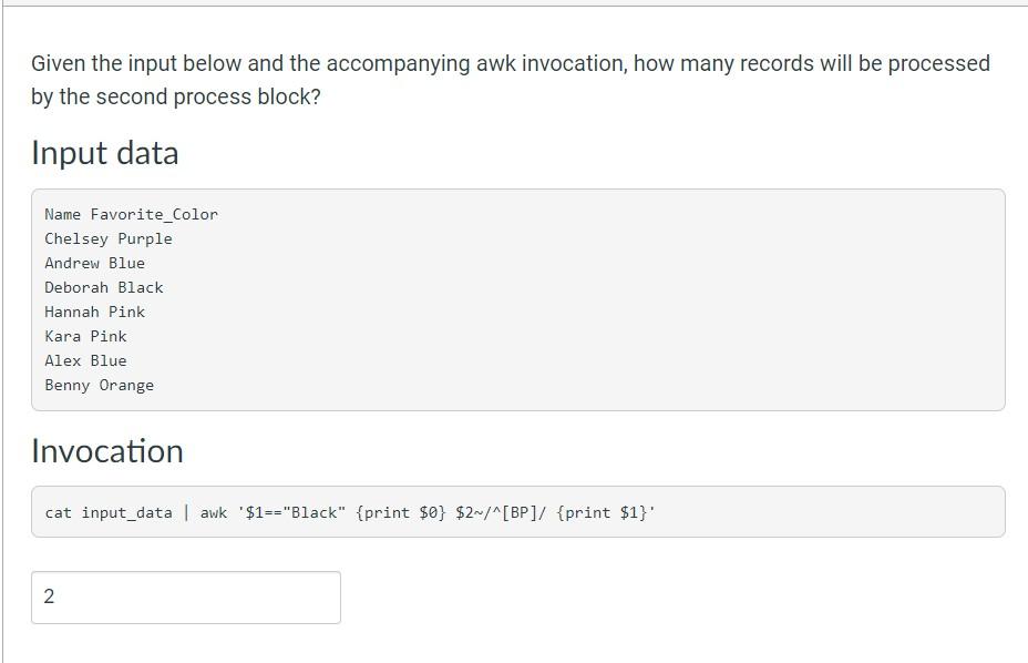 Solved The IFS BASH variable allows overriding the default | Chegg.com