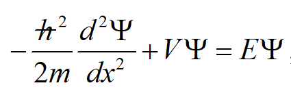 Solved From 1D Schrodinger equation, , find the energy state | Chegg.com