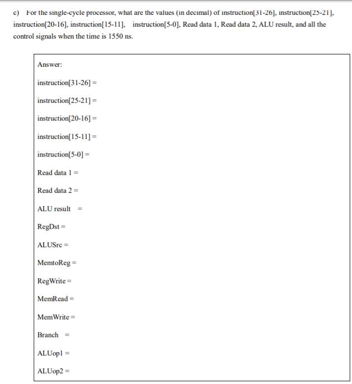Solved Q1 The instruction sequence below runs on a | Chegg.com