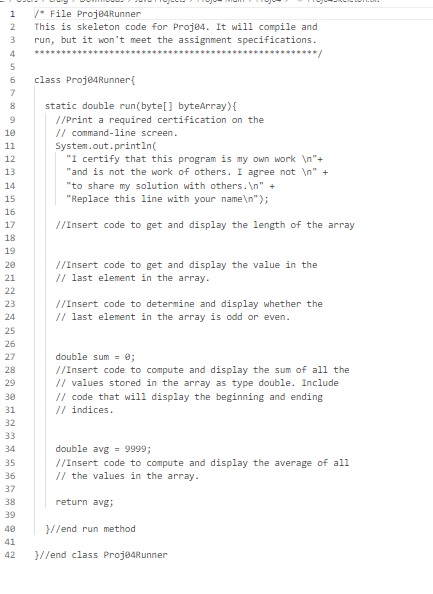 Solved PROGRAM SPECIFICATIONS Beginning with the files that | Chegg.com