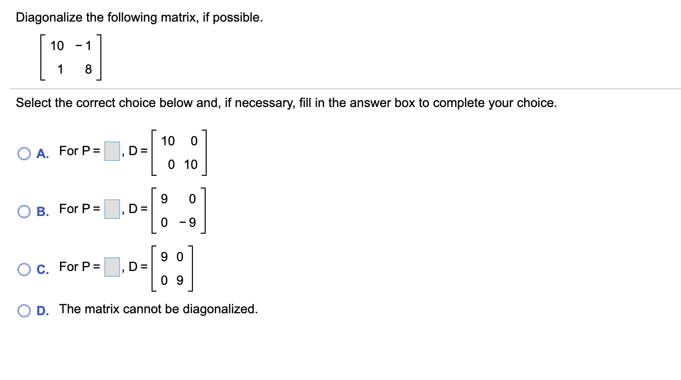 Solved 1 Use the factorization A = PDP to compute Ak, where | Chegg.com