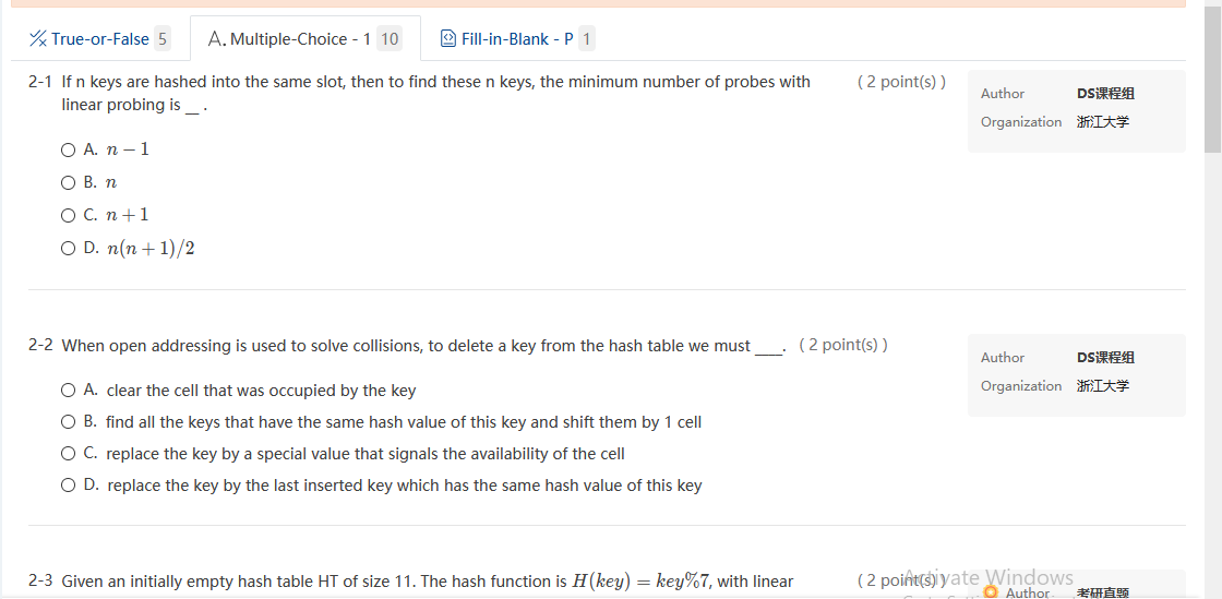 Solved True or False 5 A Multiple Choice 1 10 Chegg