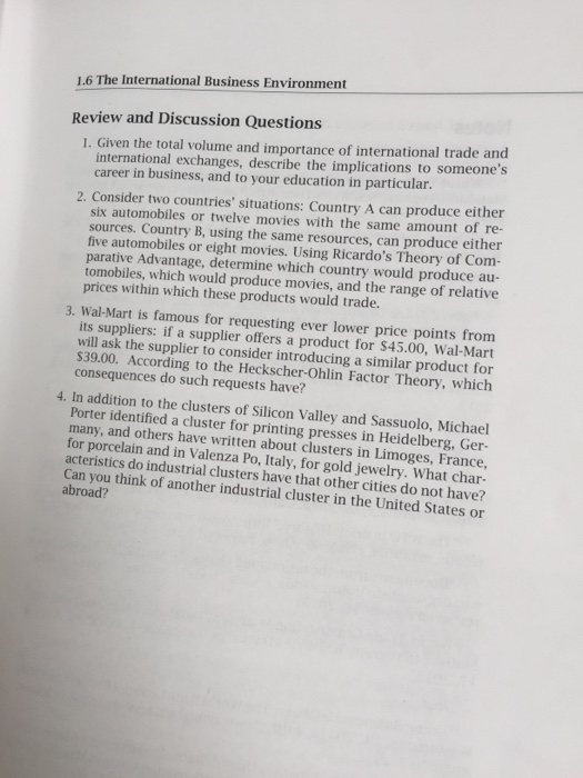 Solved Given the total volume and importance of | Chegg.com