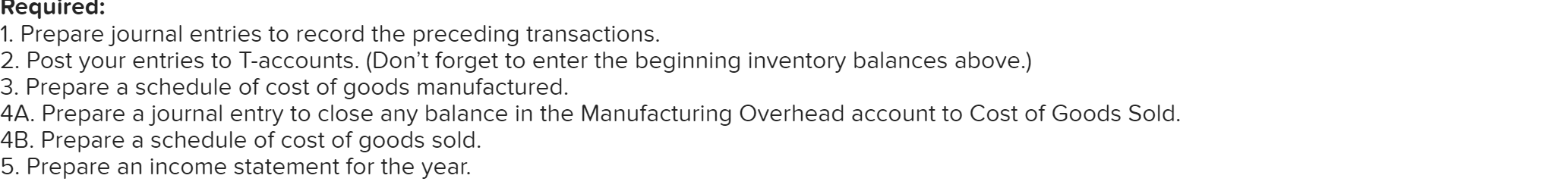 Solved Problem 3-15 (Algo) Journal Entries; T-Accounts; | Chegg.com