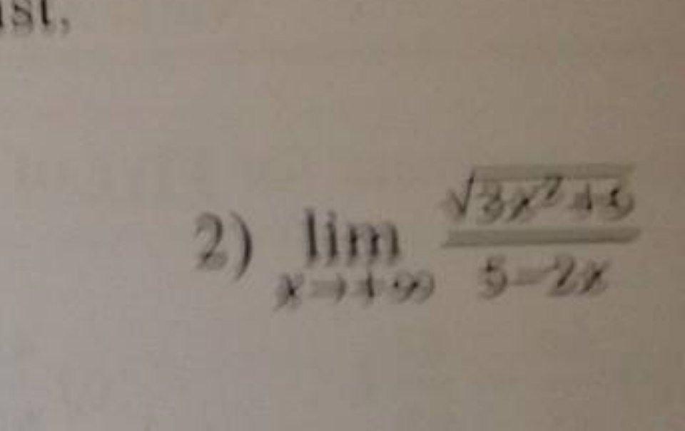 Solved VA 2) lim **99 52 | Chegg.com