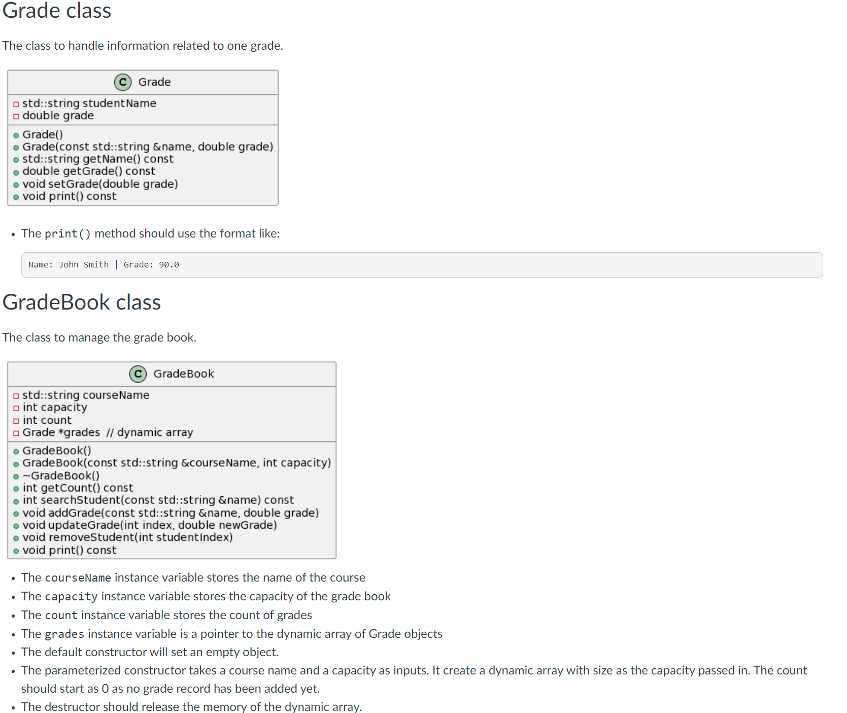 Solved SHELL=/bin/bash CXX=g++ CXXFLAGS=-std=c++11 -Wall -g | Chegg.com