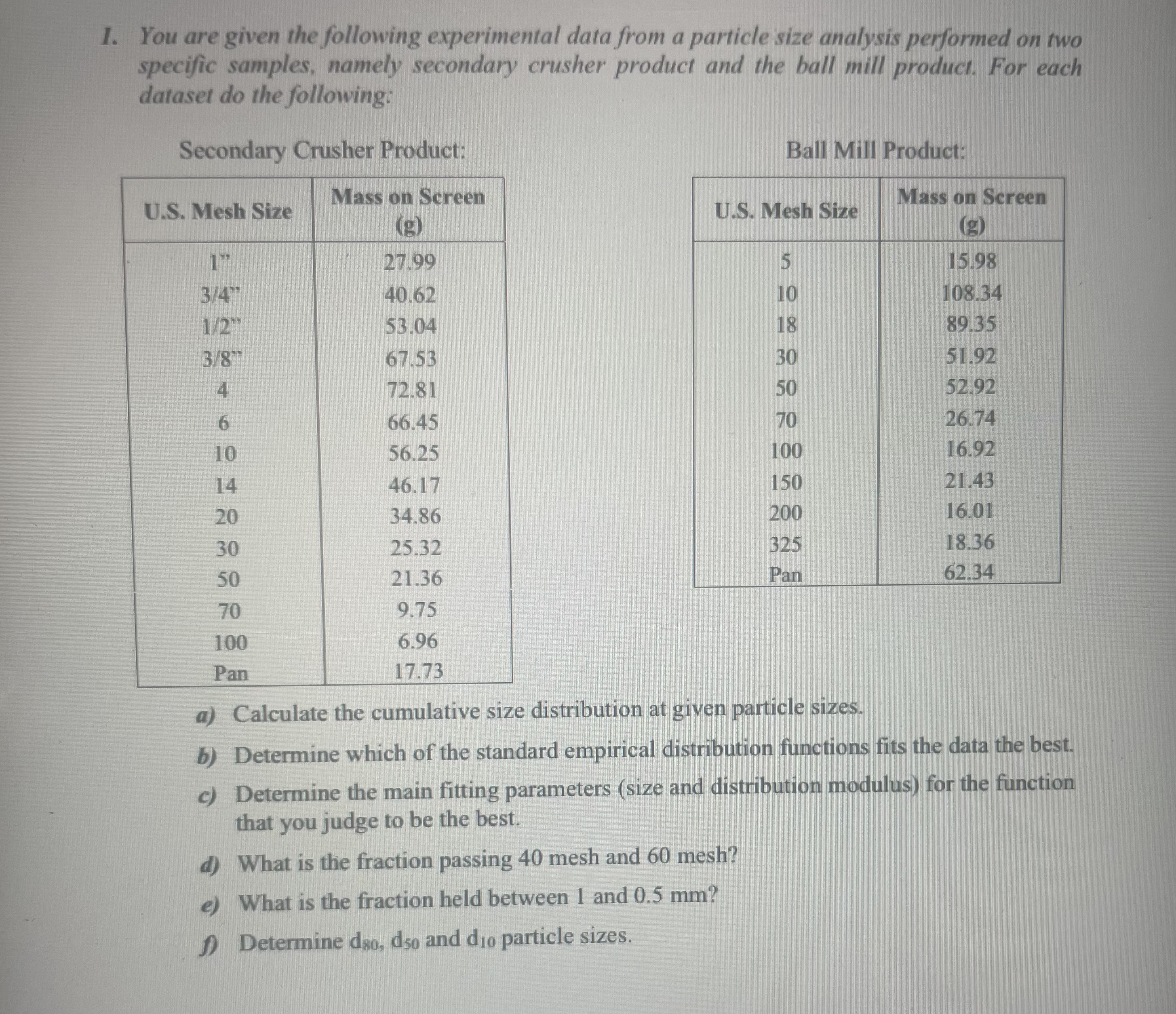 Solved **PLEASE USE EXCEL IN YOUR SOLUTION**You are given | Chegg.com