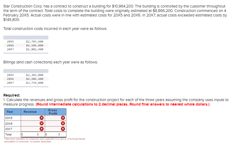 Star Construction Corp. has a contract to construct a | Chegg.com