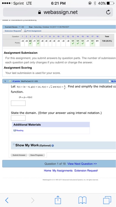 Solved Question 1 2 345678910 11 12 13 14 15 16 1718 Total | Chegg.com