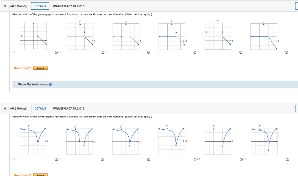 Solved 3. (-/0.5 Points] DETAILS WANEFMAC7 10.2.015. | Chegg.com