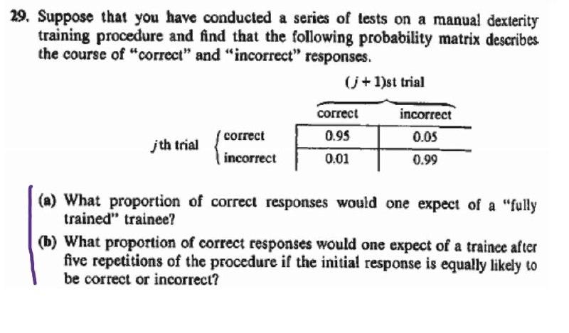 Solved 29. Suppose that you have conducted a series of tests | Chegg.com