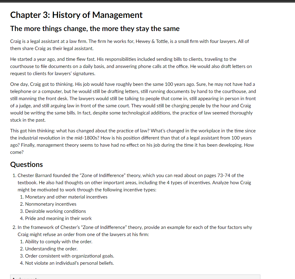 Solved The more things change, the more they stay the same | Chegg.com