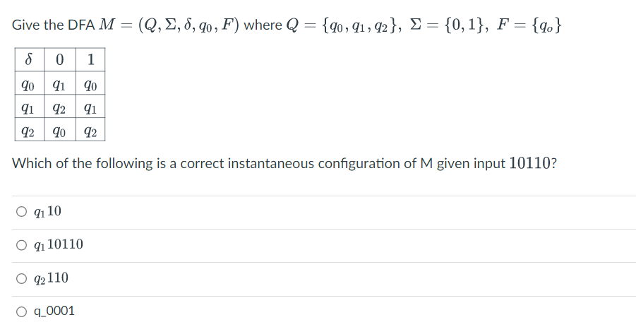 Solved Given a NFA with n states, the maximum number of | Chegg.com