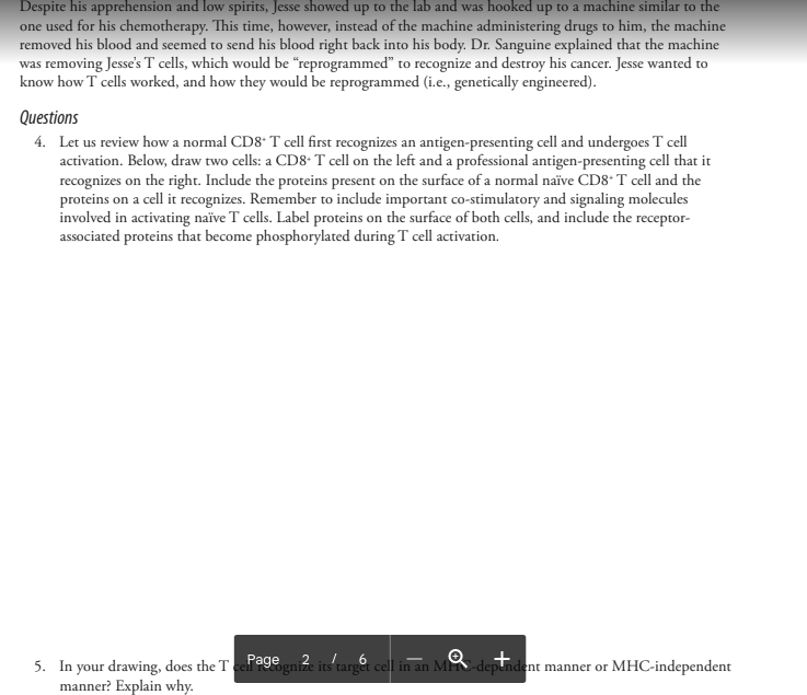 Solved Despite his apprehension and low spirits, Jesse | Chegg.com