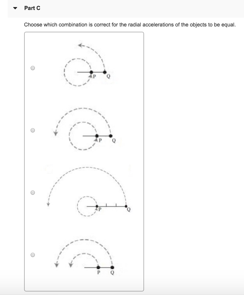Solved Two point-like objects P and Q are undergoing | Chegg.com